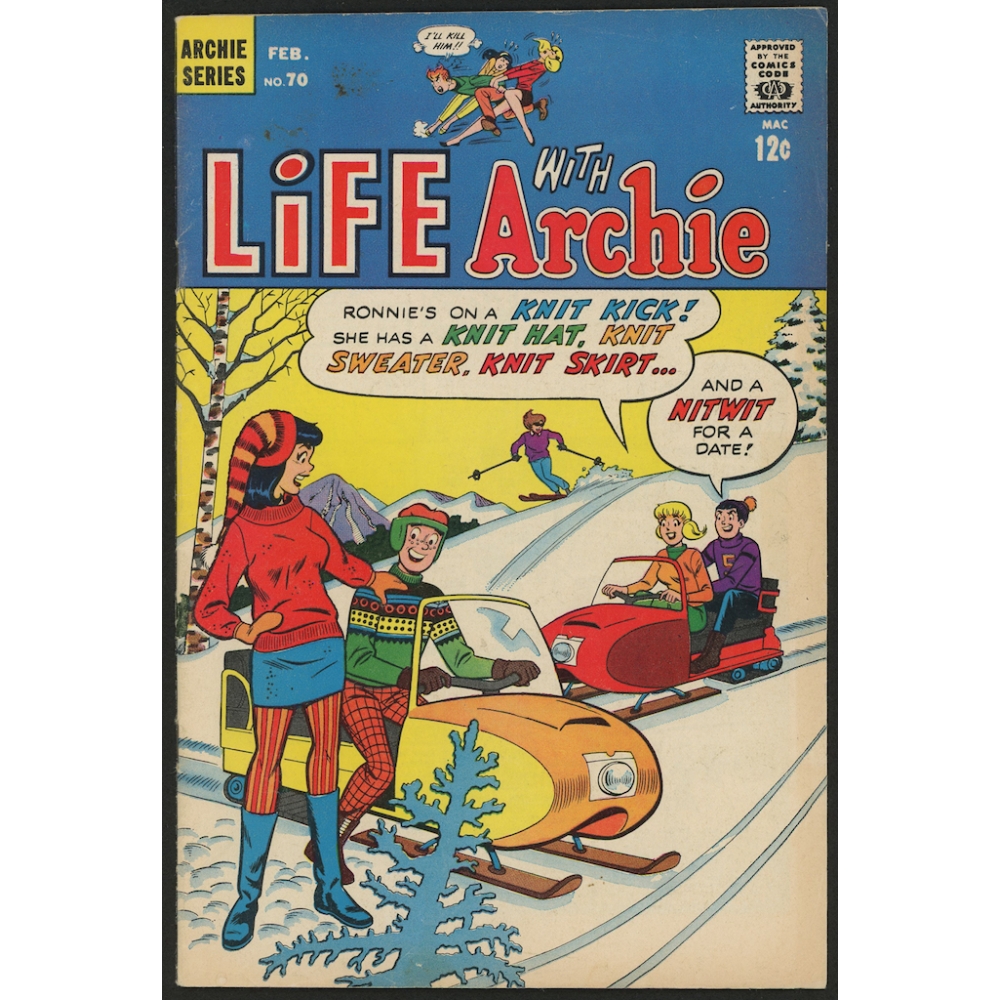 Vintage 1968 "Life with Archie" Issue #70 Archie Comic Book | Pristine ...