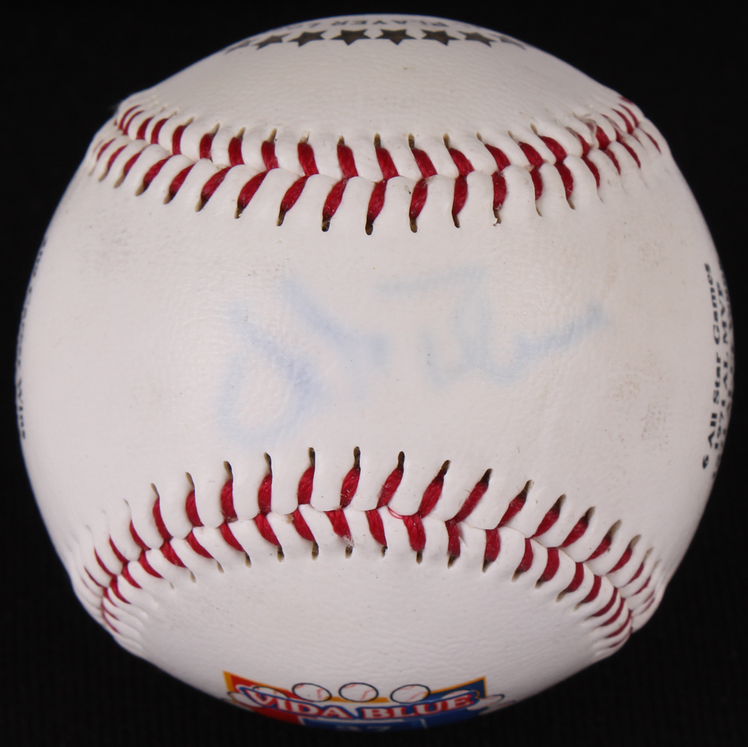 Vida Blue Signed Limited Edition Stat Baseball (JSA COA) | Pristine Auction