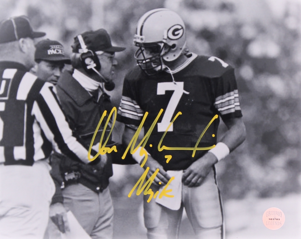 Don Majkowski Signed Packers 8x10 Photo with Lindy Infante Inscribed ...