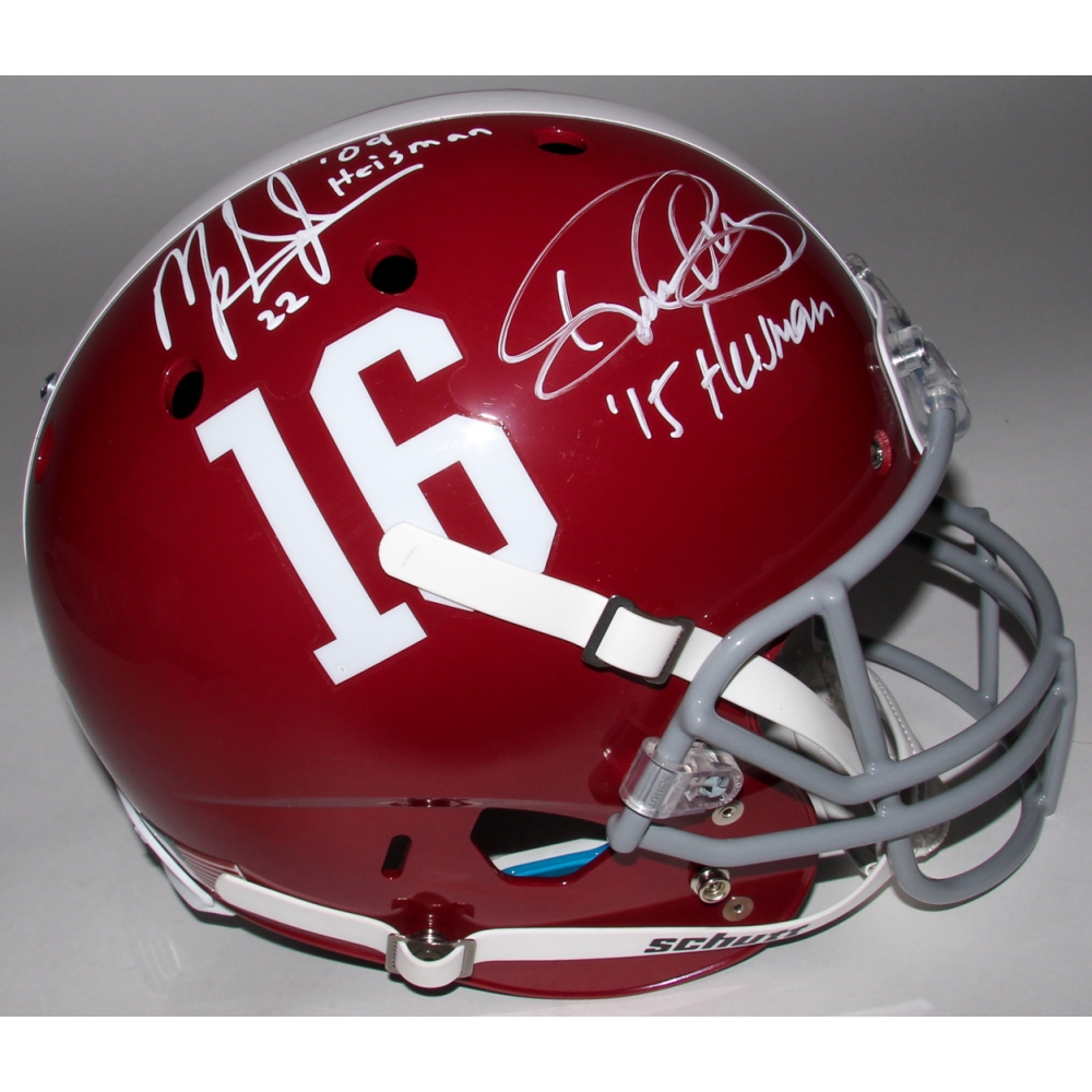 Mark Ingram & Derrick Henry Signed Alabama Full-Size Helmet (Ingram ...