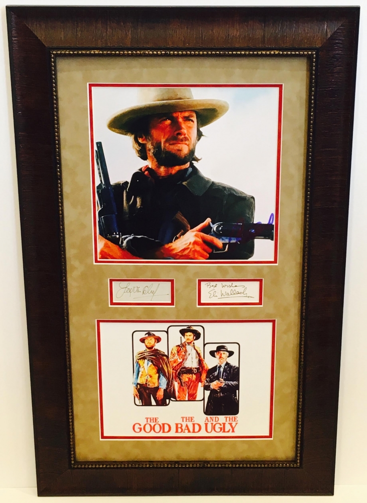 Clint Eastwood, Lee Van Cleef & Eli Wallach Signed "The Good, The Bad ...
