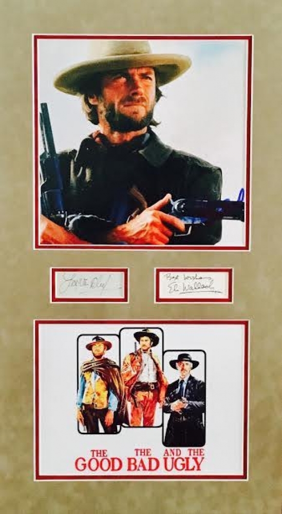 Clint Eastwood, Lee Van Cleef & Eli Wallach Signed "The Good, The Bad ...