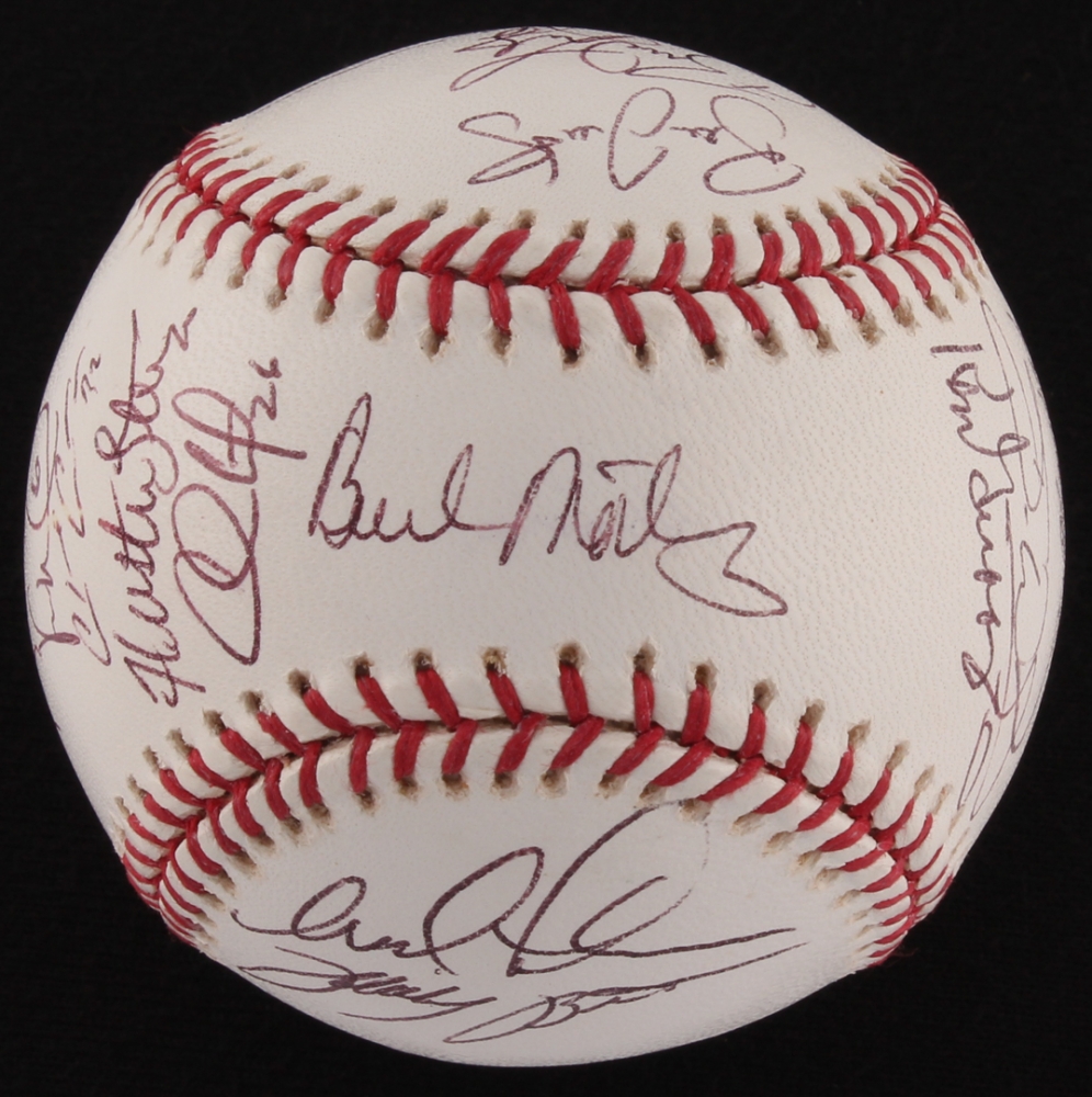 2006 World Classic Baseball Signed by (20) with Reggie Smith, Vernon ...