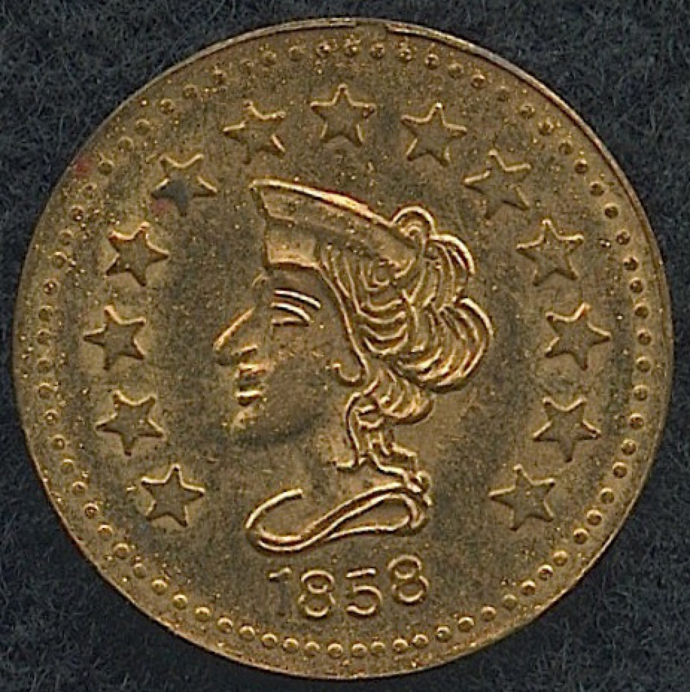 1853 California Gold Dated 1 2 Fractional Gold Coin Pristine Auction 1853 California Gold Dated 1 2 Fractional Gold Coin Pristine Auction