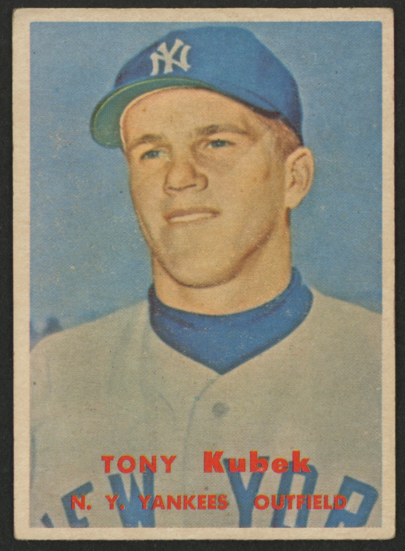 1957 Topps #312 Tony Kubek DP RC | Pristine Auction
