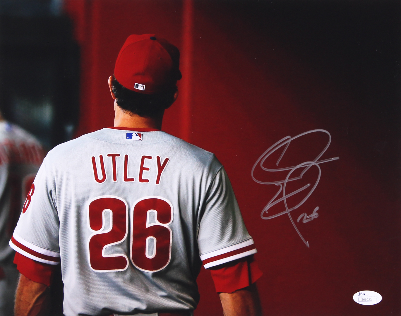 Chase Utley Signed Phillies 11x14 Photo (JSA Hologram) | Pristine Auction