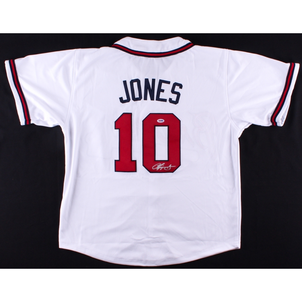 Chipper Jones Signed Jersey (PSA COA) | Pristine Auction
