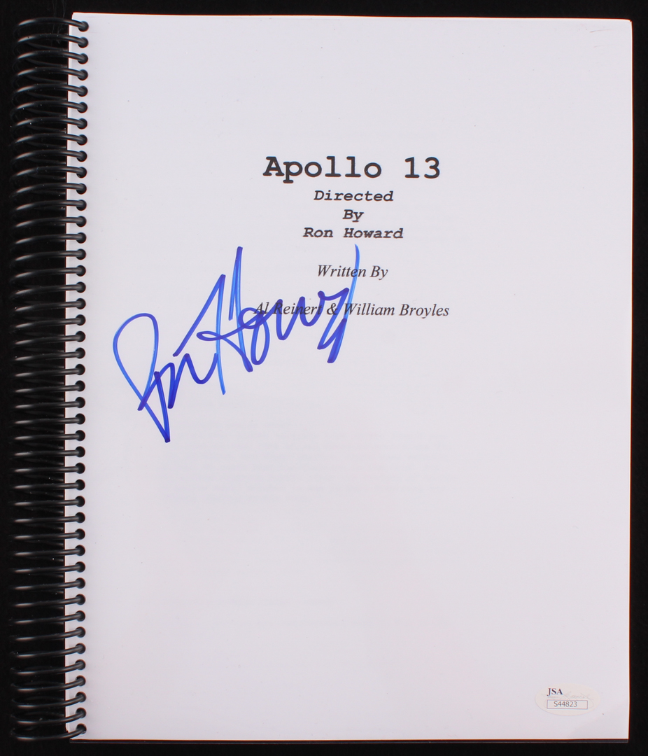 Ron Howard Signed "Apollo 13" Full Script (JSA Hologram) | Pristine Auction
