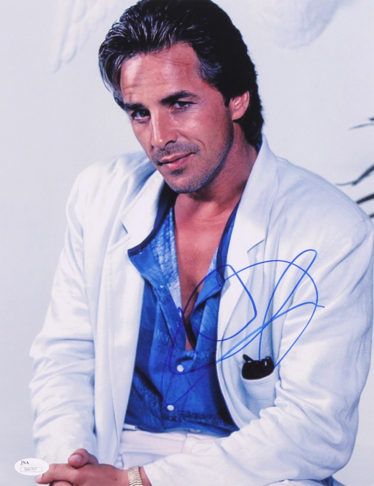 Don Johnson Signed "Miami Vice" 11x14 Photo (JSA COA) | Pristine Auction