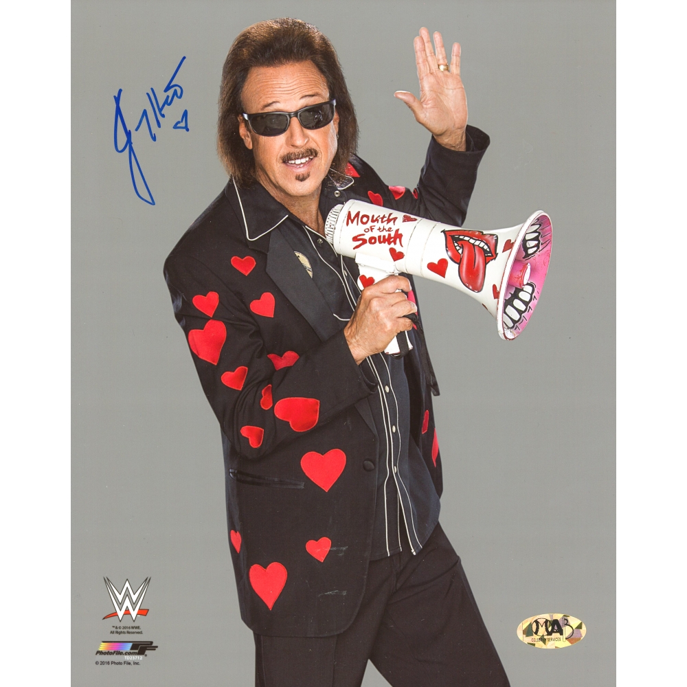 Jimmy Hart Signed 8x10 Photo (MAB Hologram) | Pristine Auction
