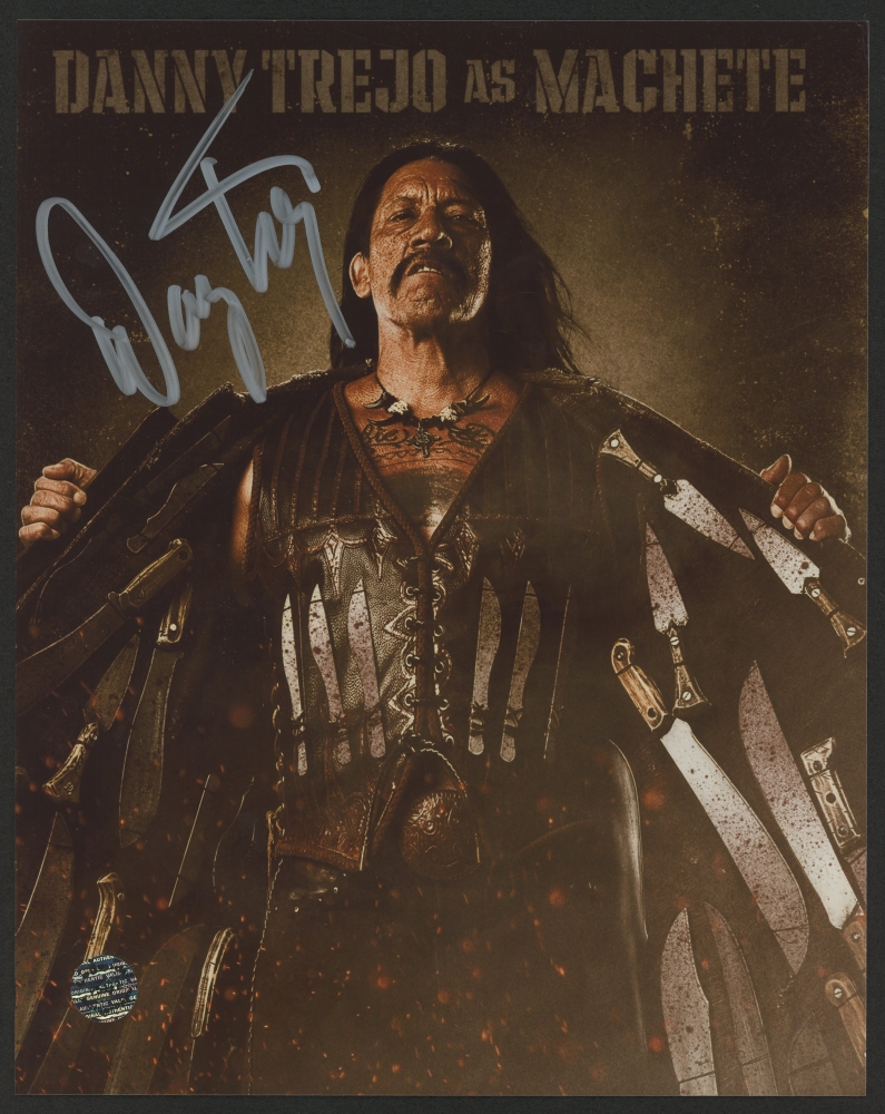 Danny Trejo Signed "Machete" 8x10 Photo (Legends COA) | Pristine Auction
