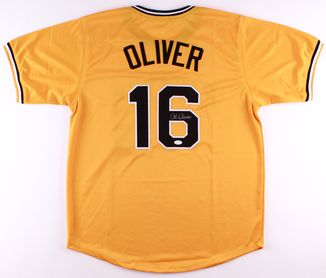 Al Oliver Signed Pirates Jersey (JSA COA) | Pristine Auction