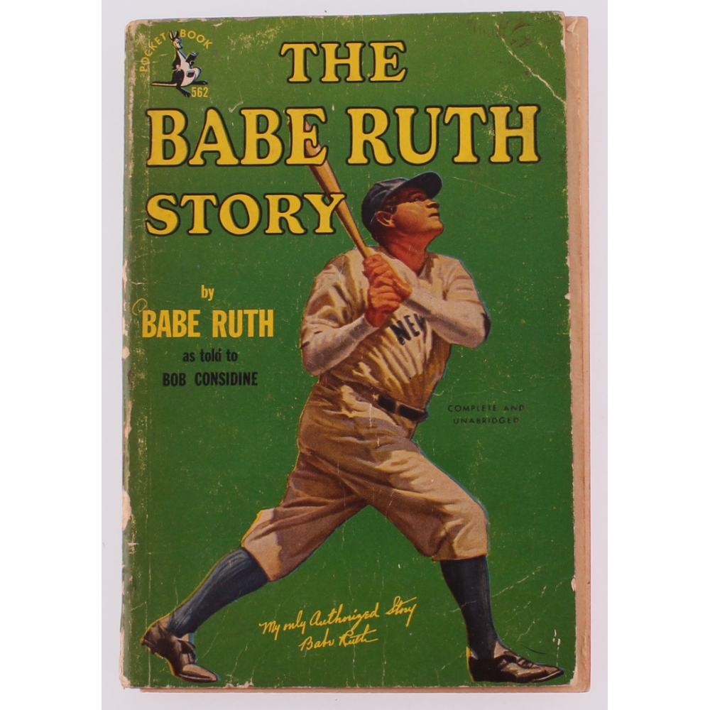 Vintage 1948 "The Babe Ruth Story" Autobiography Pocket Book | Pristine ...