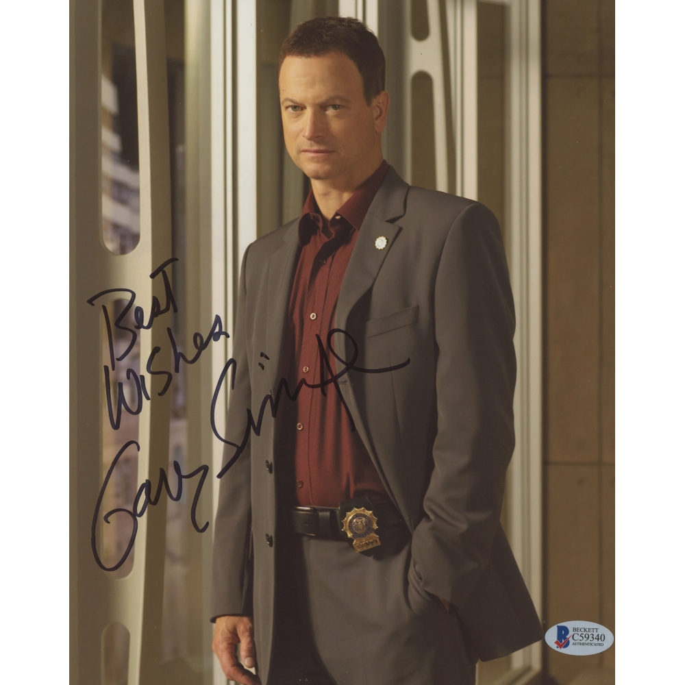Gary Sinise Signed 8x10 Photo Inscribed "Best Wishes" (Beckett COA ...