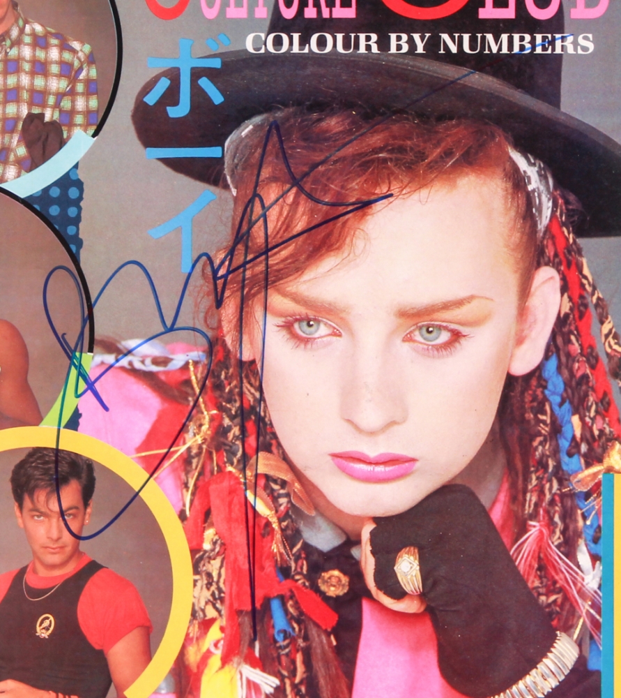 Boy George Signed “Color By Numbers” Vinyl Record Album (JSA COA ...