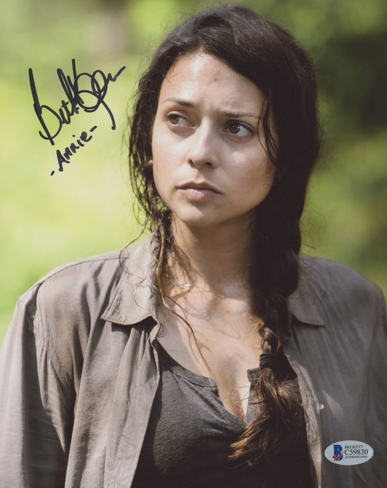 Beth Keener Signed "The Walking Dead" 8x10 Photo Inscribed "Annie ...