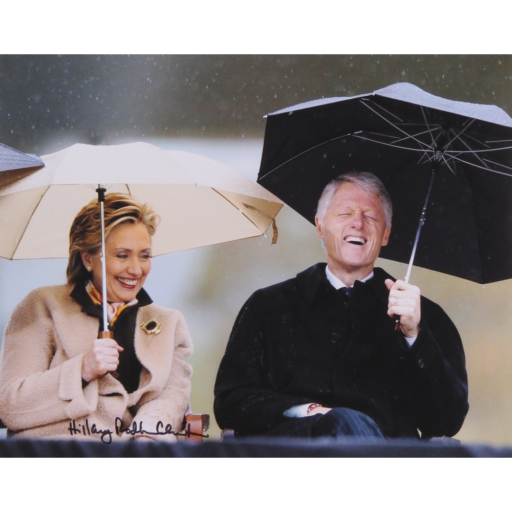 Hillary Clinton Signed 11x14 Photo with Full Name Signature (JSA LOA ...