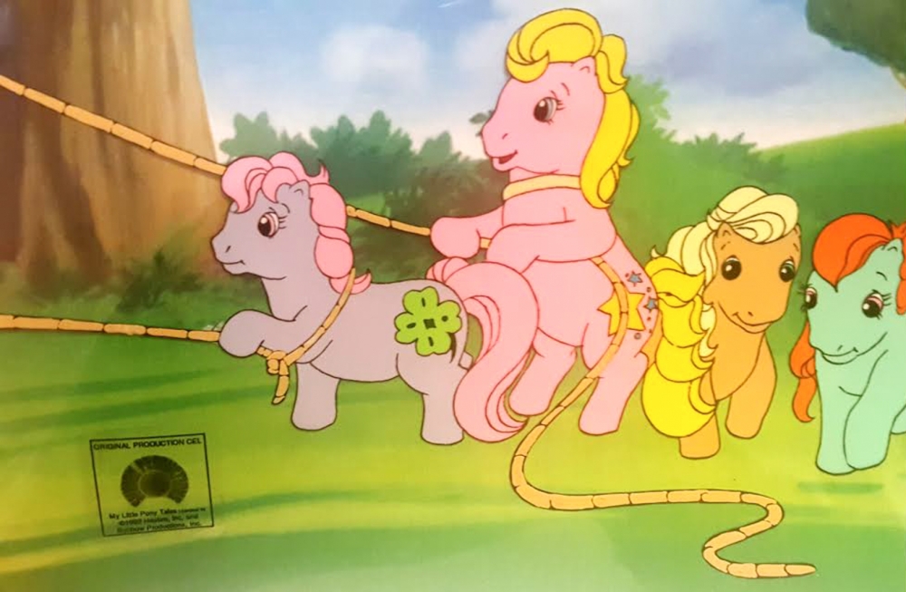 "My Little Pony" Original 1992 Hand-Painted Animation Production Cel ...