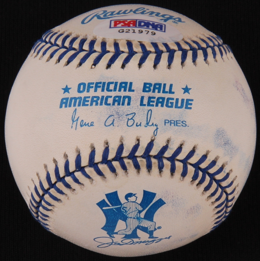 Jose Tabata Signed OAL Yankees Logo Baseball (PSA COA) | Pristine Auction