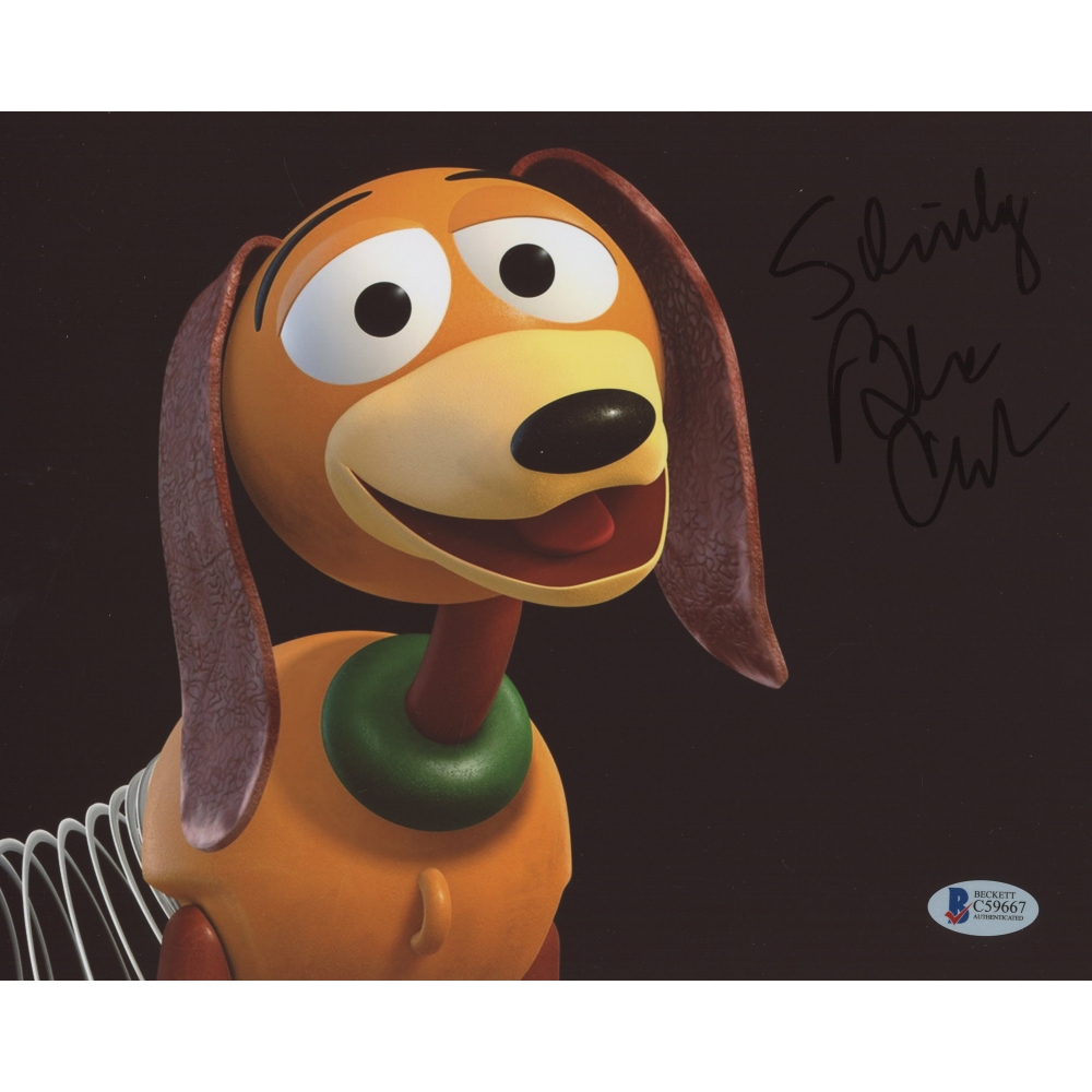 Blake Clark Signed "Toy Story" 8x10 Photo Inscribed "Slinky" (Beckett ...