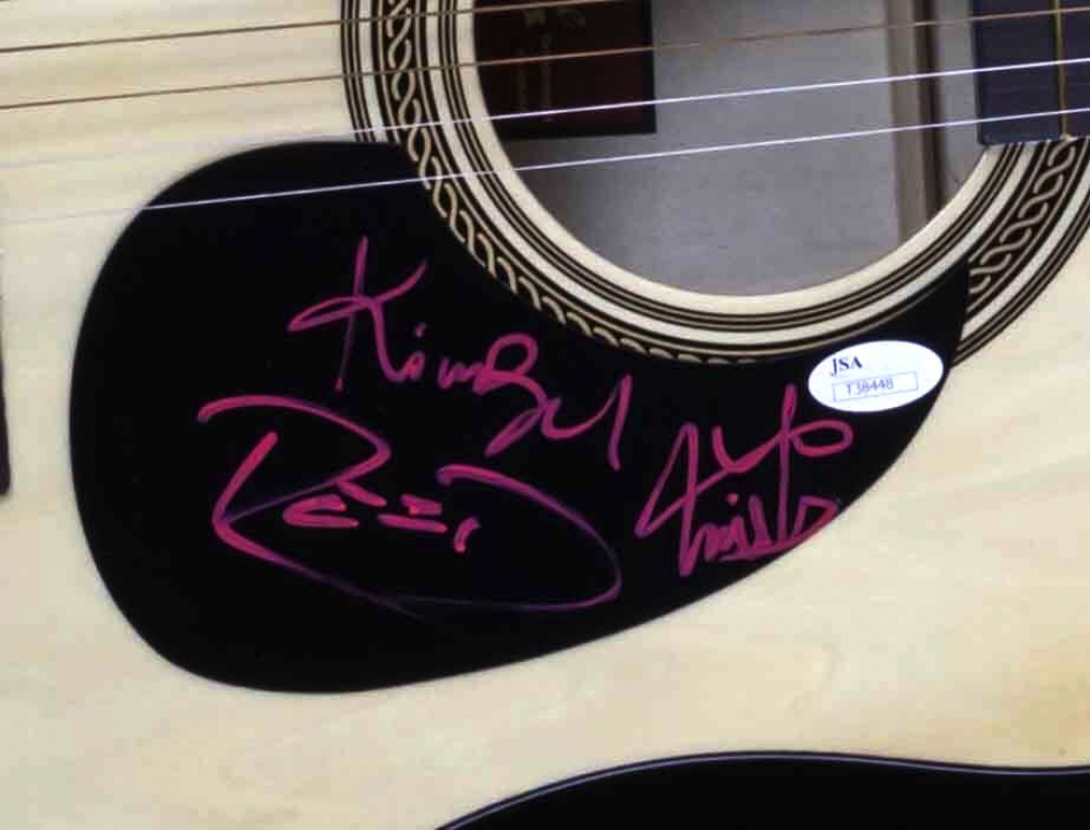 "The Band Perry" Signed Full-Size Acoustic Guitar With Kimberly Perry ...