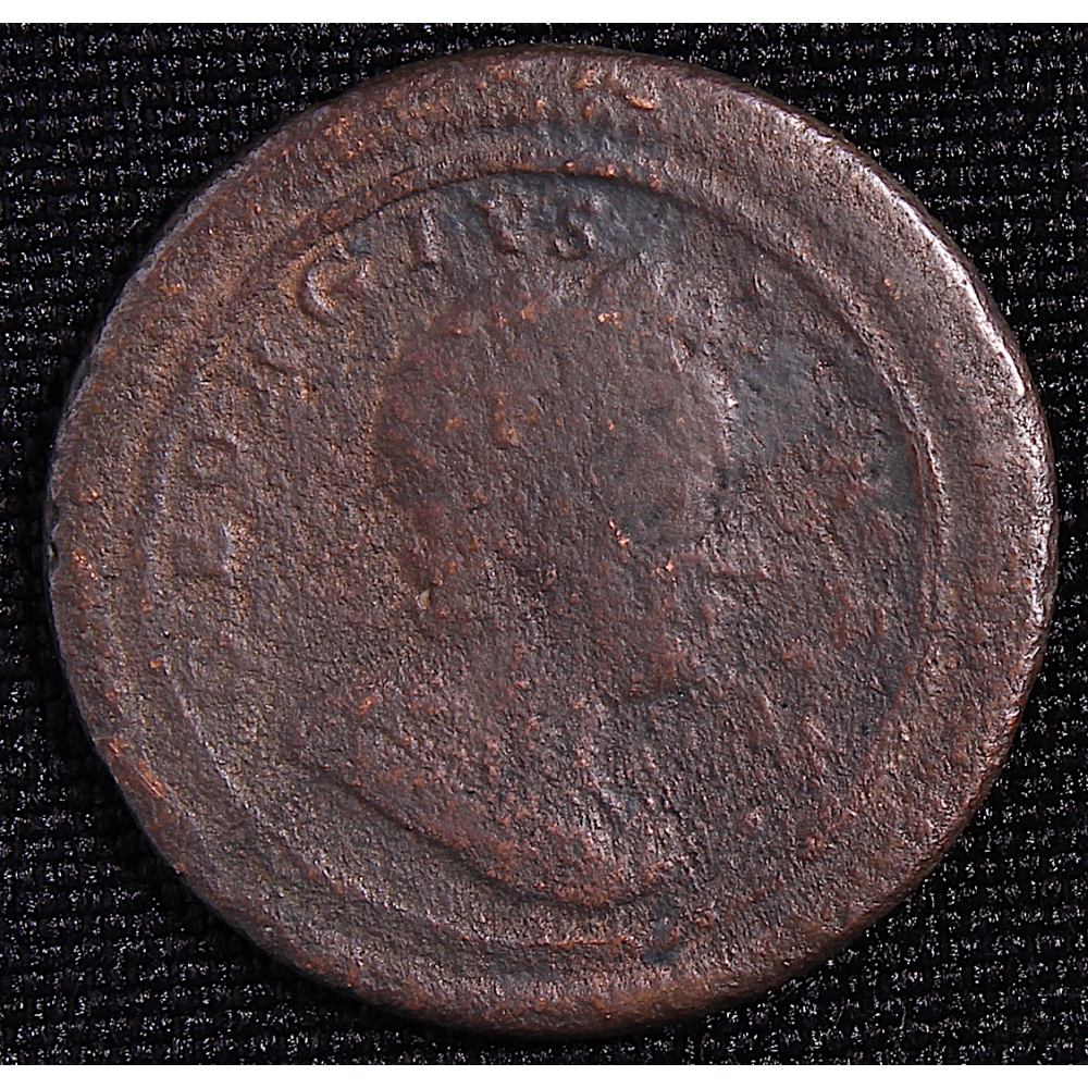 1721 GEORGIVS REX. Colonial Farthing | Pristine Auction