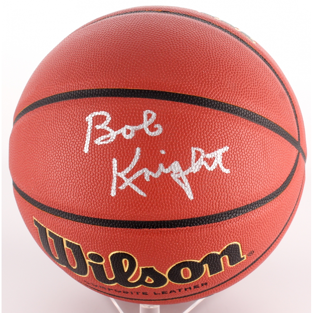 Bobby Knight Signed Basketball (PSA COA) | Pristine Auction