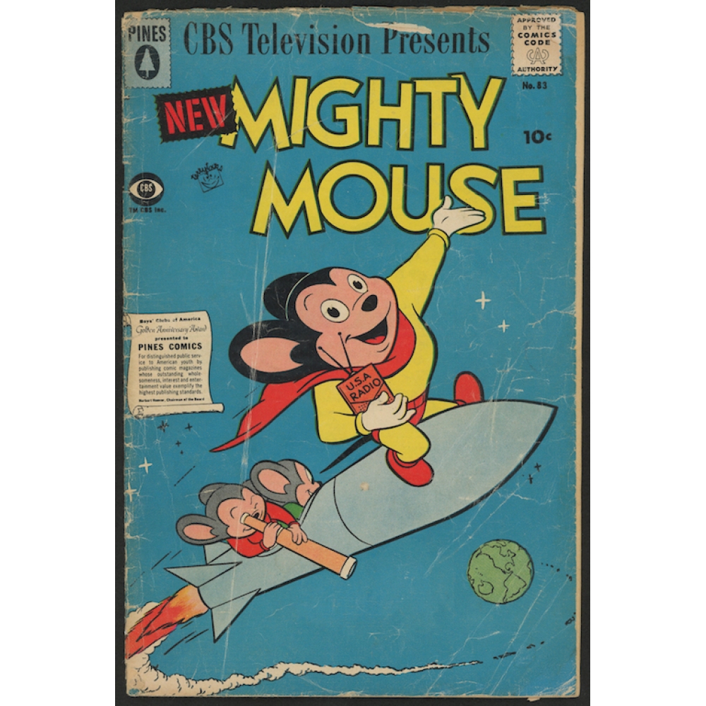 Vintage 1959 "Mighty Mouse" Issue #83 CBS Comic Book | Pristine Auction