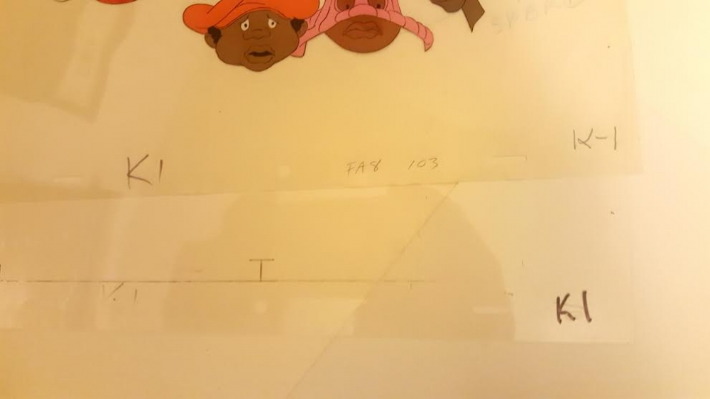 Fat Albert and the Cosby Kids 1979 Original Animation Production Cel ...