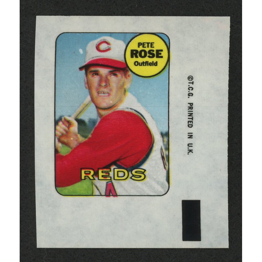 1969 Topps Decals #36 Pete Rose | Pristine Auction