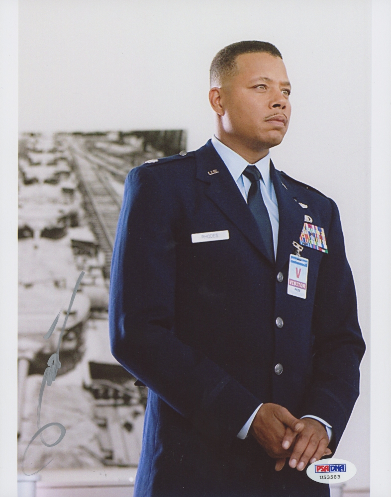Terrence Howard Signed "Iron Man" 8x10 Photo (PSA COA) | Pristine Auction