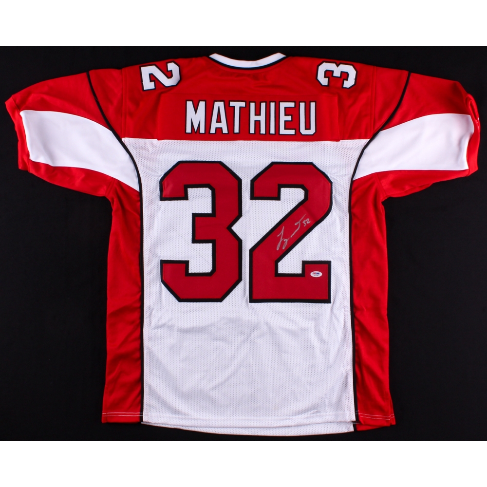 Tyrann Mathieu Signed Cardinals Jersey (PSA COA) | Pristine Auction