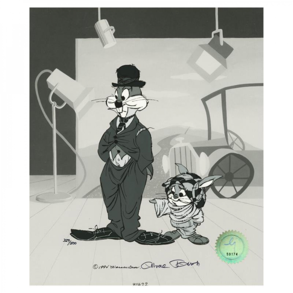 Chuck Jones Signed "The Kid" Hand-painted Limited Edition 10x12 Sericel ...