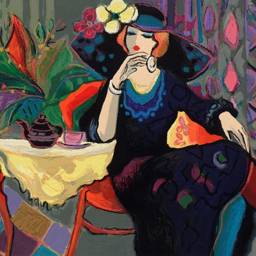 Isaac Maimon Signed "Amanda" LE 12x17 Serigraph (PA) | Pristine Auction