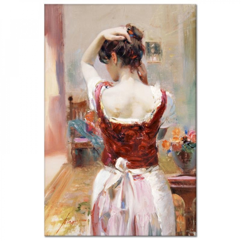 Pino Signed "Isabella" Artist Embellished Limited Edition 18x28 Giclee ...
