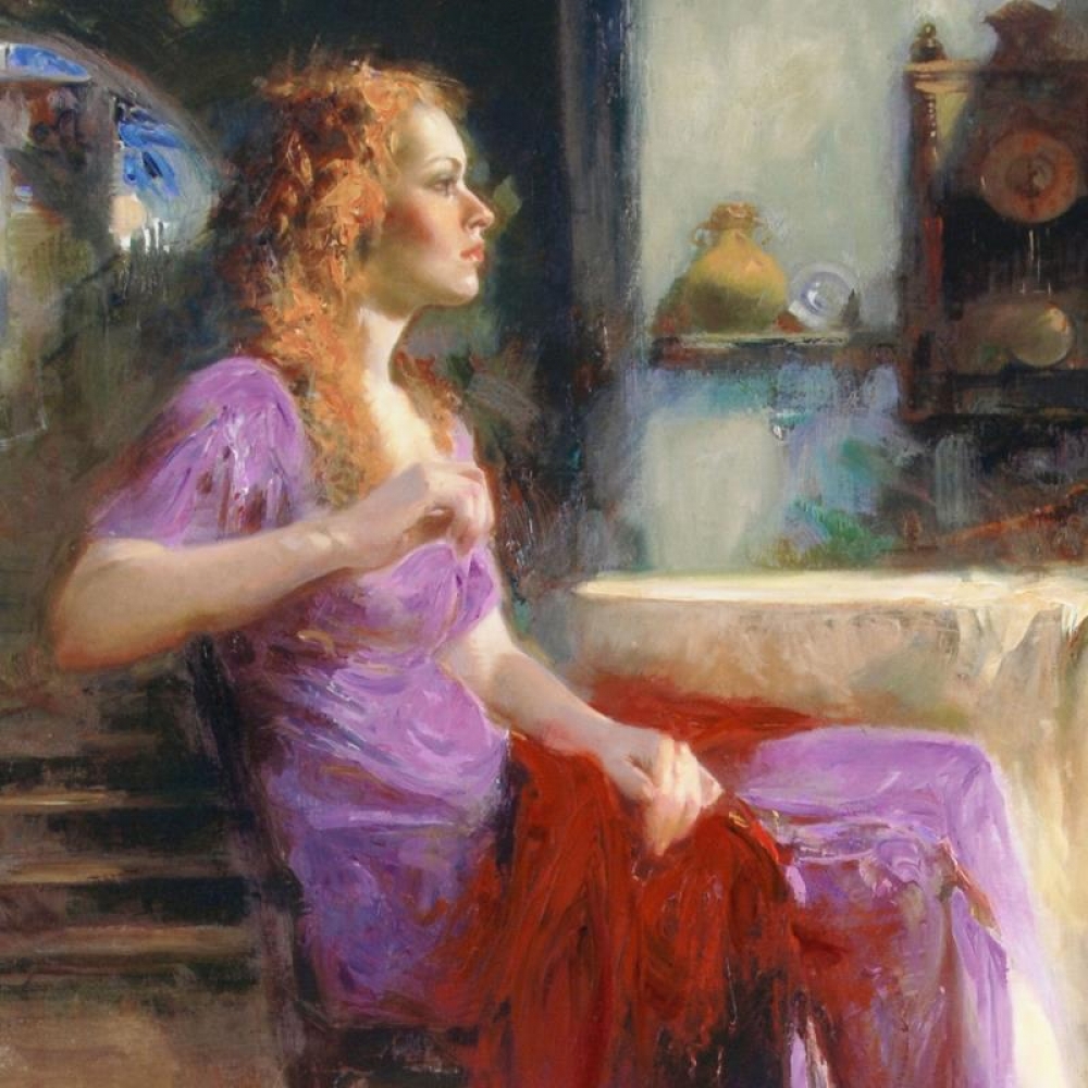 Pino Signed "Longing For" Artist Embellished Limited Edition 36x32 ...