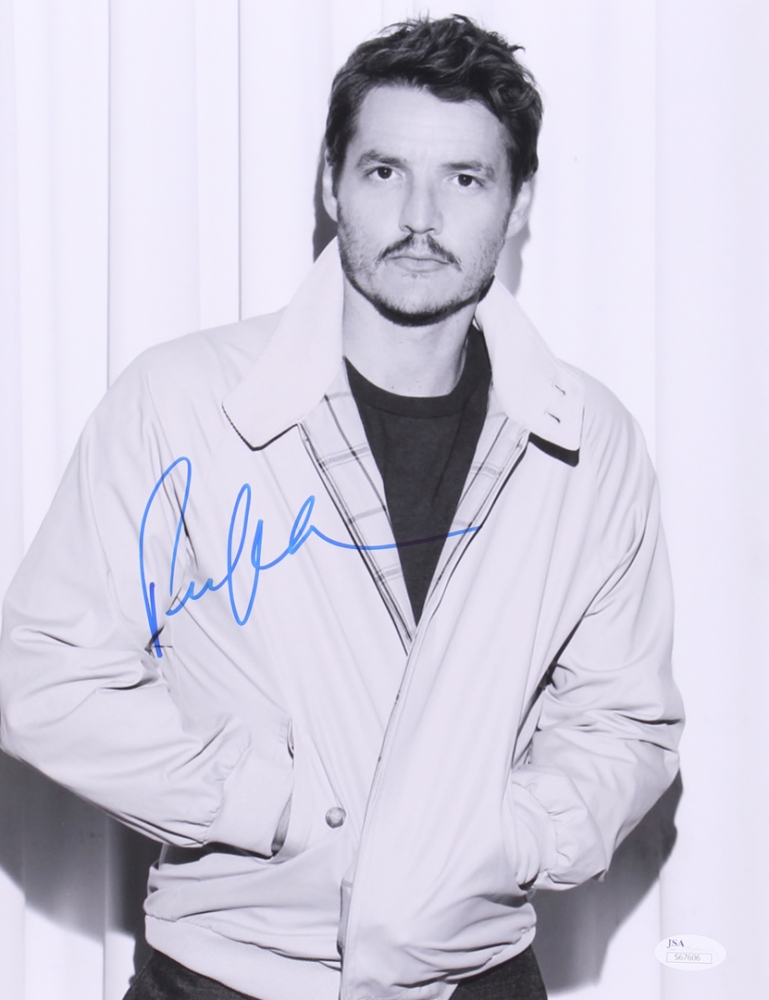 Pedro Pascal Signed 11x14 Photo (JSA COA) | Pristine Auction