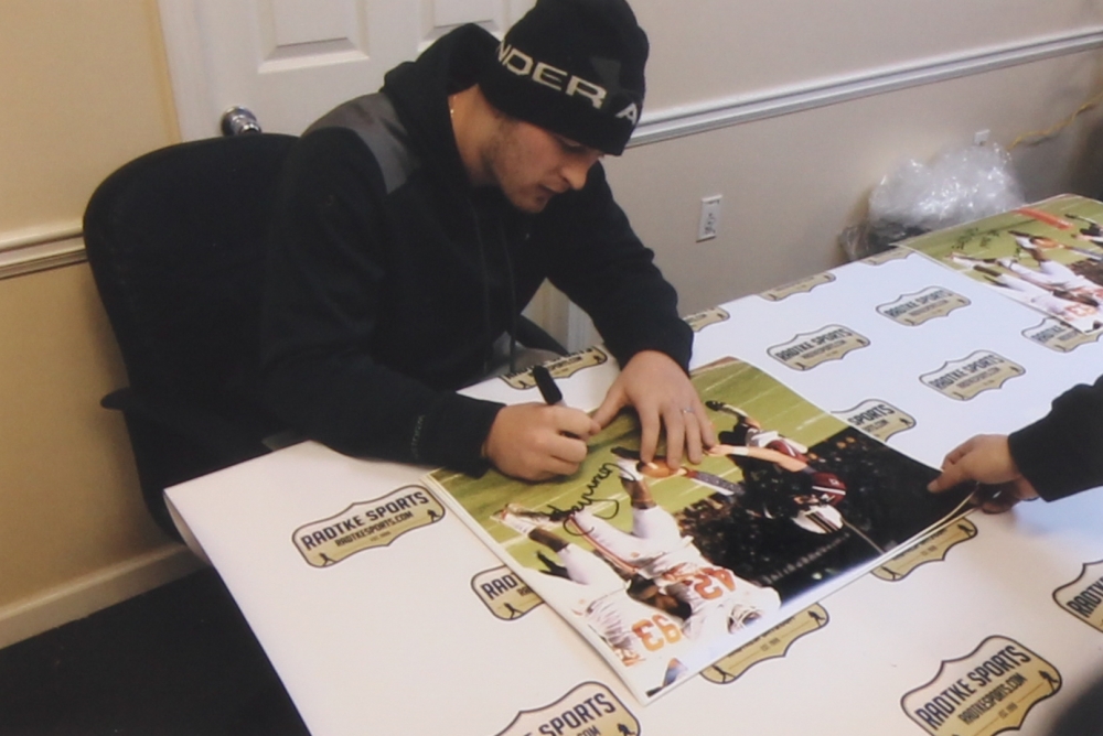 Connor Shaw Signed South Carolina Gamecocks 16x20 Photo Inscribed "We ...