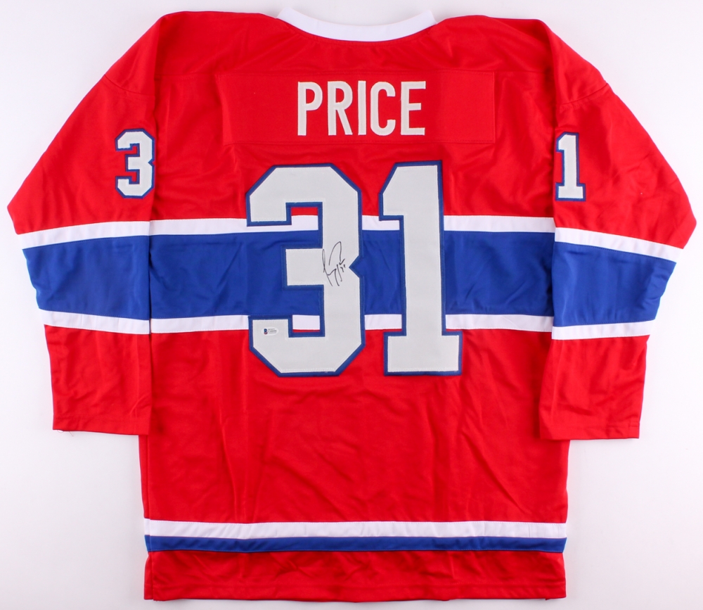 Carey Price Signed Canadiens Jersey (Beckett COA) | Pristine Auction