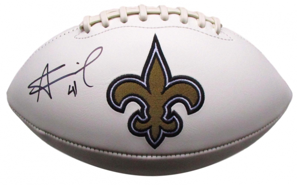 Alvin Kamara Signed Saints Logo Football (JSA COA) | Pristine Auction