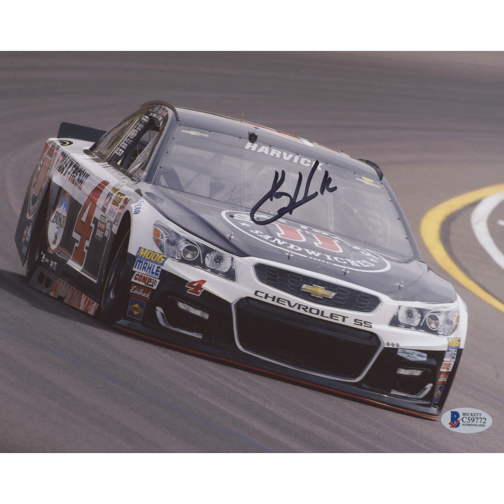 Kevin Harvick Signed Nascar 8x10 Photo (Beckett COA) | Pristine Auction