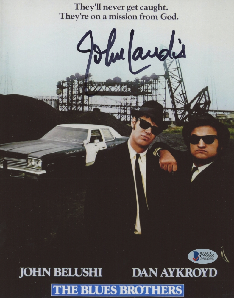 John Landis Signed "The Blues Brothers" 8x10 Photo (Beckett COA ...