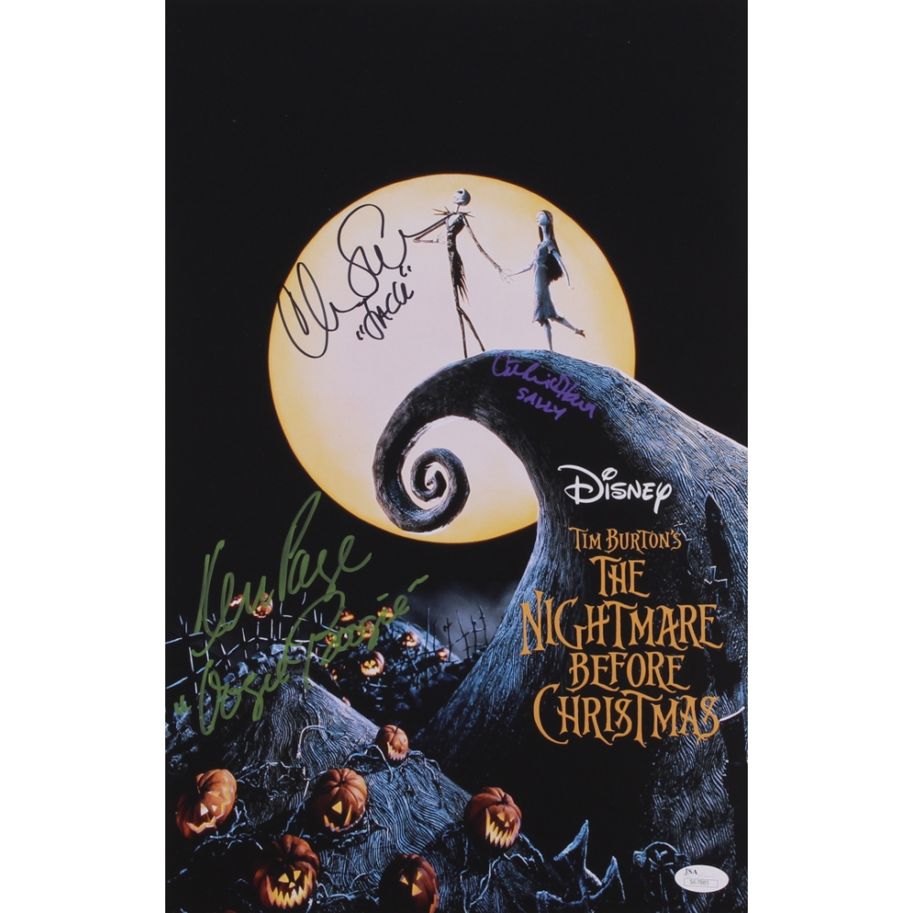 Chris Sarandon, Ken Page & Catherine O'Hara Signed "The Nightmare ...