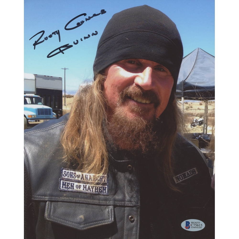 Rusty Coones Signed Sons of Anarchy 8x10 Photo Inscribed "Quinn ...