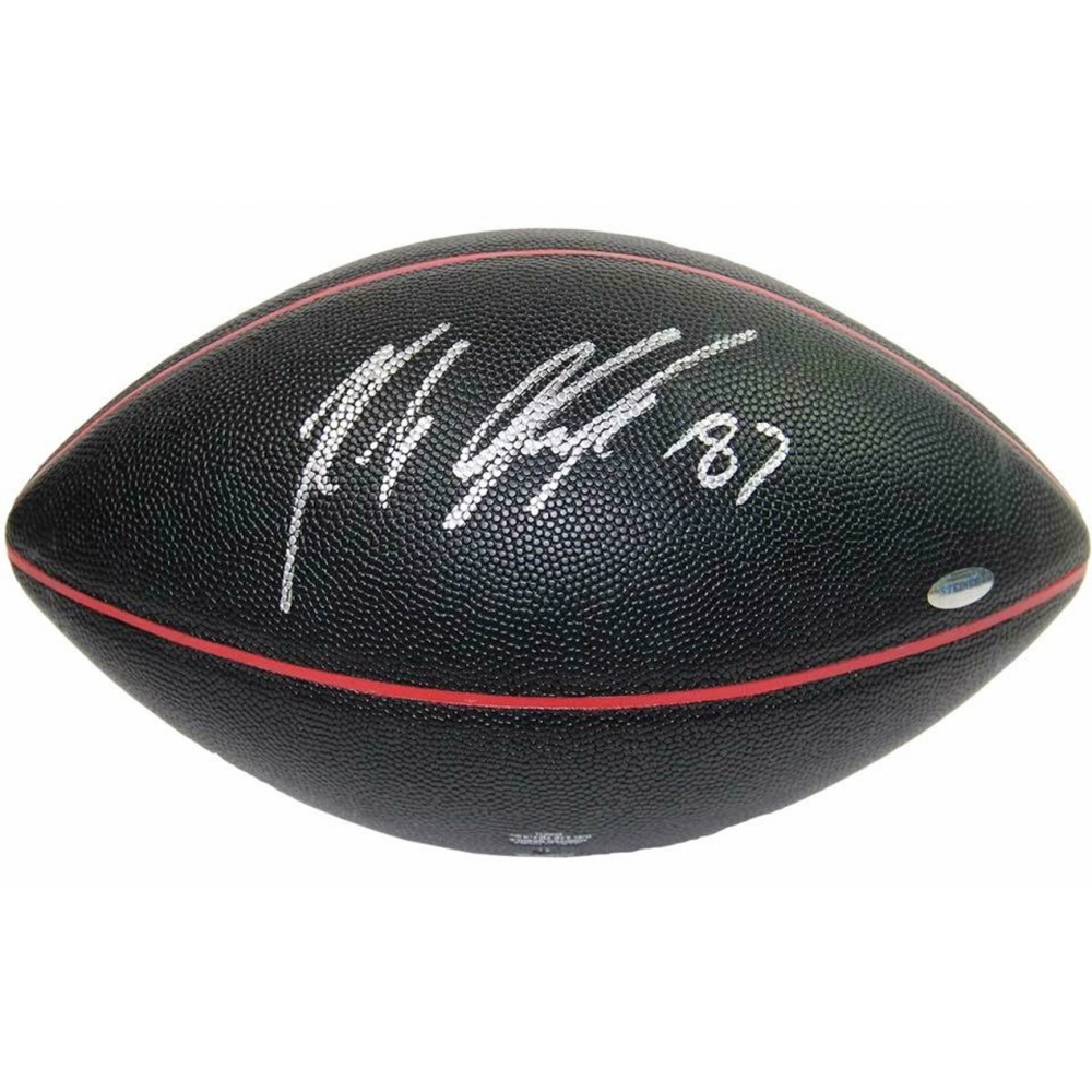 Rob Gronkowski Signed Patriots Logo Football (Steiner COA) | Pristine ...
