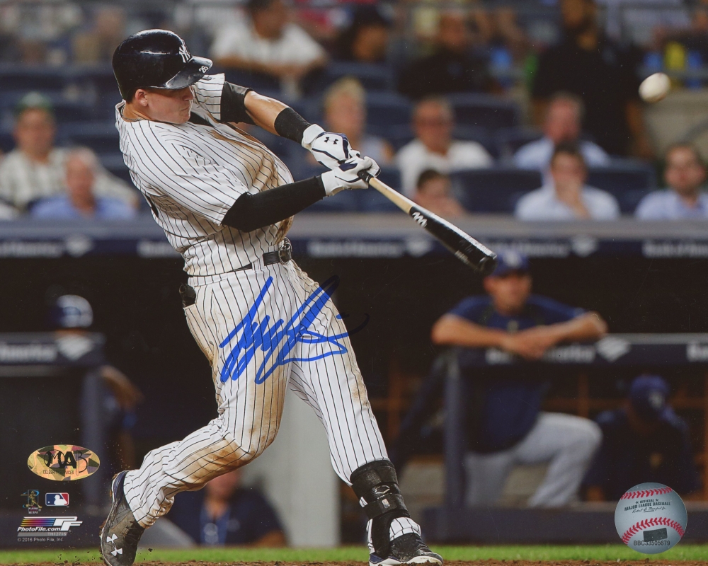 Tyler Austin Signed Yankees 8x10 Photo (MAB Hologram) | Pristine Auction