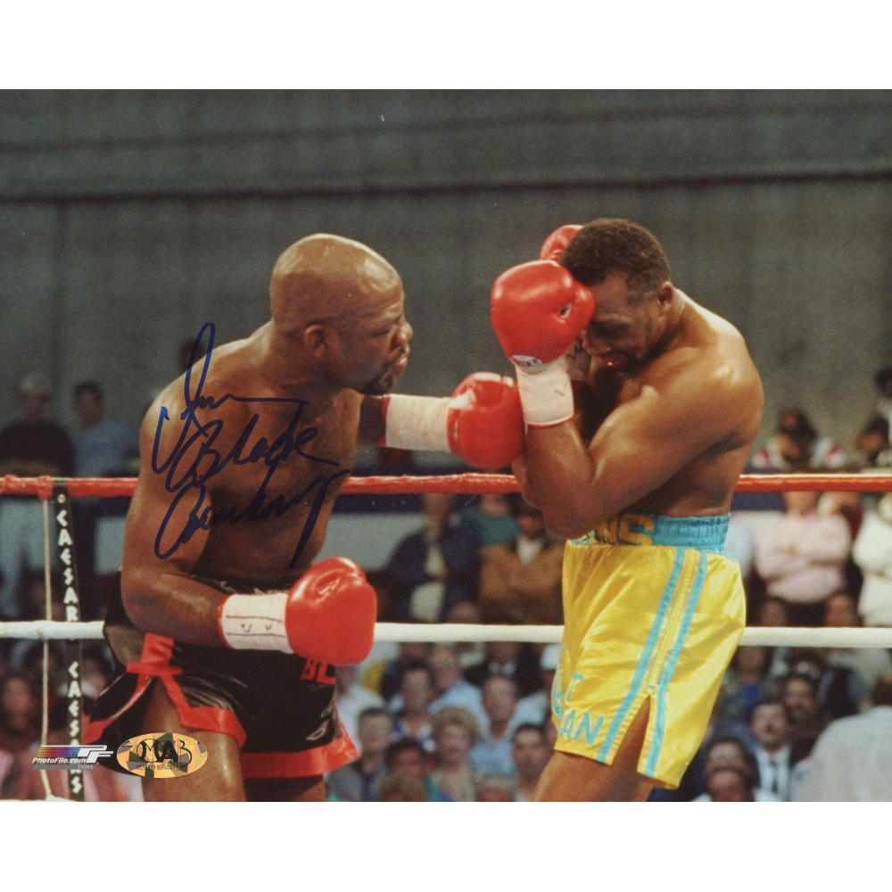 Iran "Blade" Barkley Signed 8x10 Photo (MAB Hologram) | Pristine Auction
