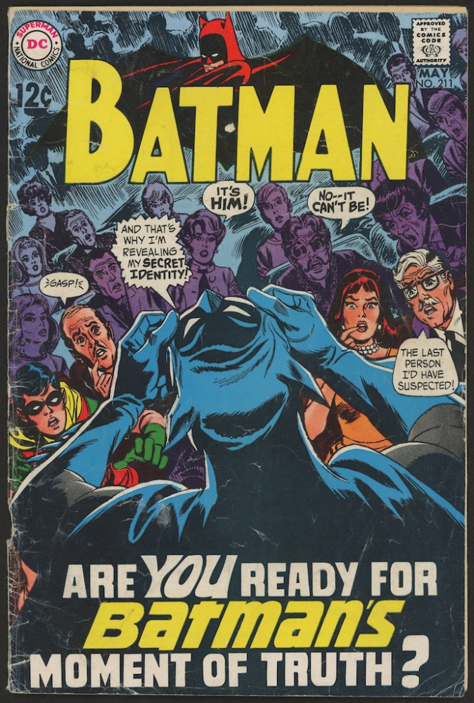 1969 "Batman" Issue #211 DC Comic Book | Pristine Auction