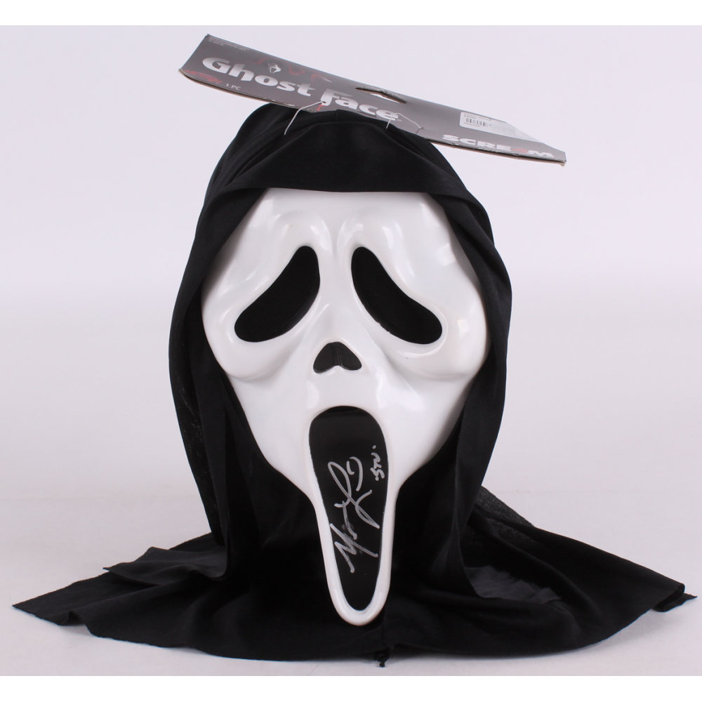 Matthew Lillard Signed Ghostface "Scream" Mask Inscribed "STU" (Legends ...