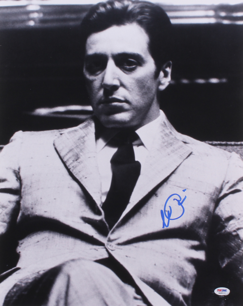 Al Pacino Signed "The Godfather" 16x20 Photo (PSA COA) | Pristine Auction